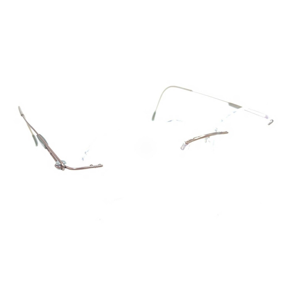 Silhouette 7534 40 6083 Titanium Copper Brown Rimless… - Gem